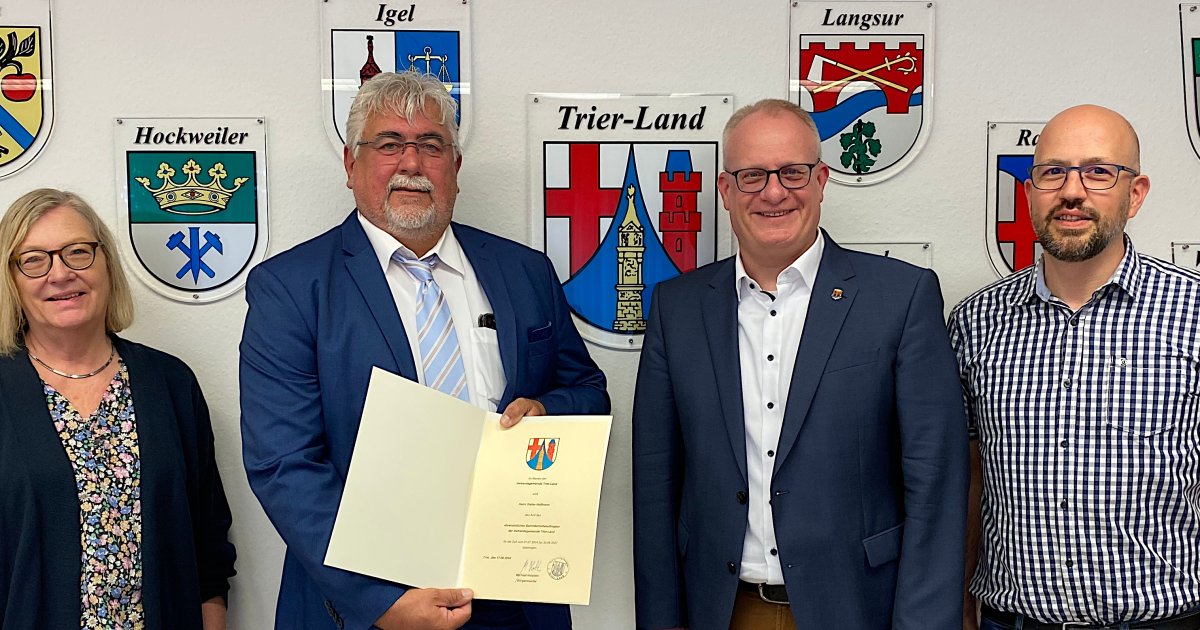 Zweite Amtszeit für Stefan Hoffmann | https://trier-land.de