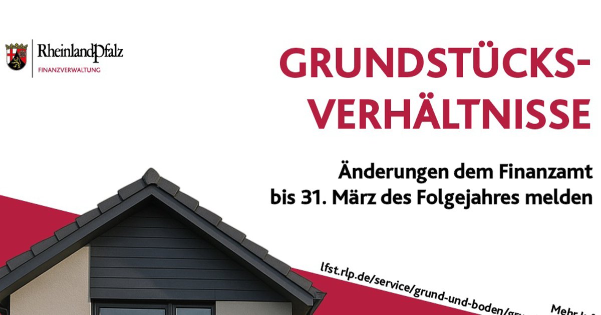 Änderungen am Grundbesitz müssen gemeldet werden | https://trier-land.de