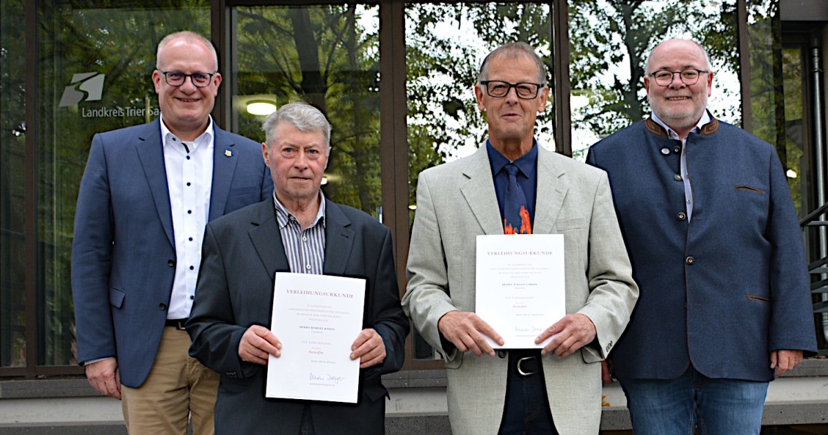 Verleihung der Ehrennadel des Landes | https://trier-land.de