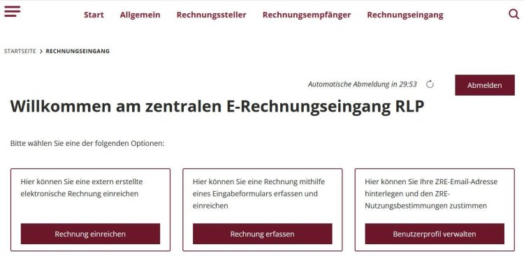 Wie erzeugt man eine E-Rechnung | https://trier-land.de