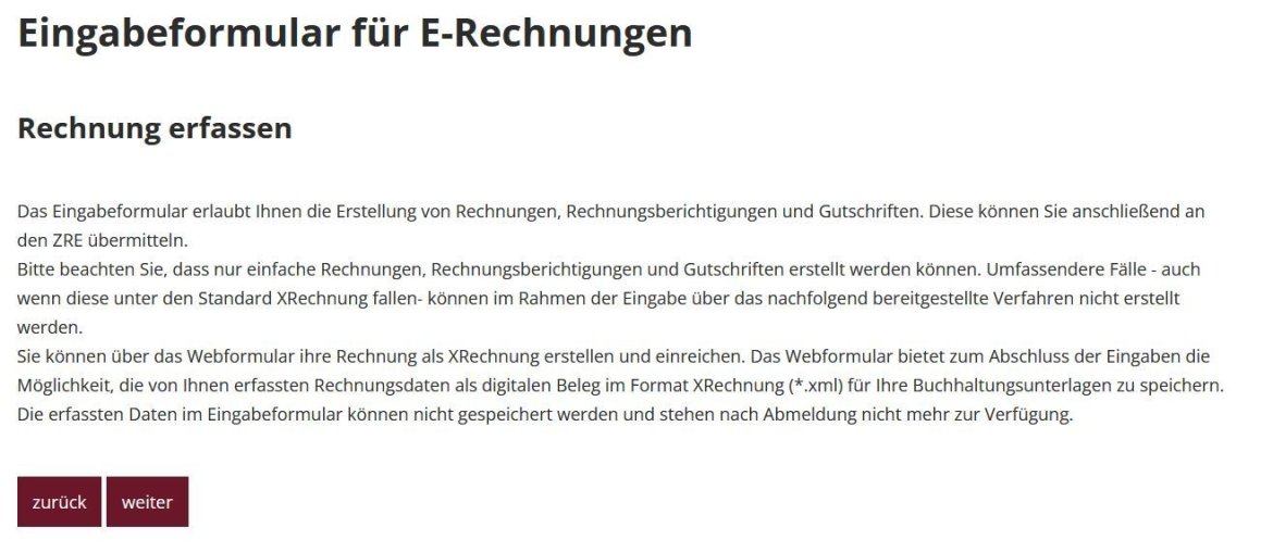 Wie erzeugt man eine E-Rechnung | https://trier-land.de